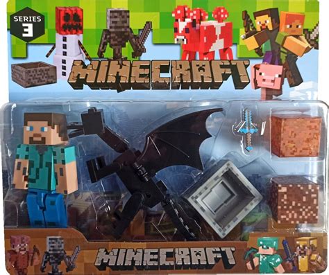 MINECRAFT FIGURKI ZESTAW STEVE SMOK KRESU FIGURKA Oficjalne Archiwum Allegro