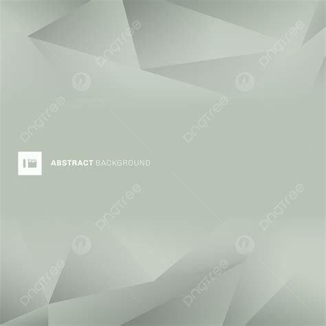 Abstract Green Low Polygon Trendy Style With Space For Text Background