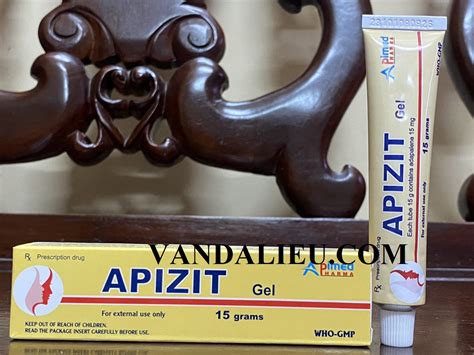 ThuỐc ĐiỀu TrỊ TrỨng CÁ Gel DÙng NgoÀi Da Apizit 15mg CÔng Ty Tnhh