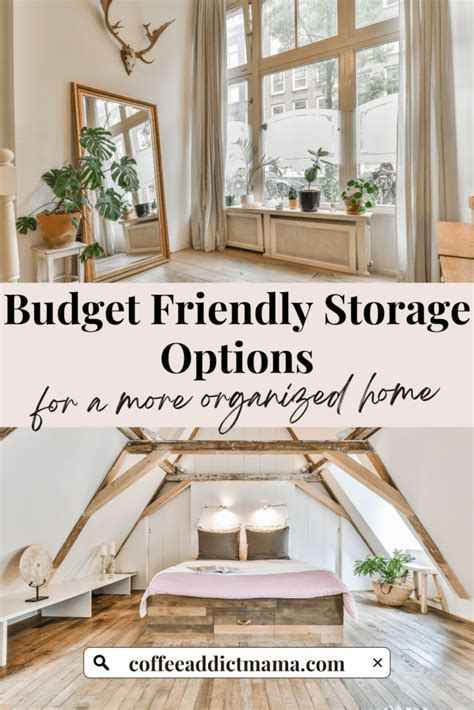 11 Creative Storage Ideas On A Budget Coffee Addict Mama