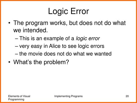 PPT CS329e Elements Of Visual Programming PowerPoint Presentation