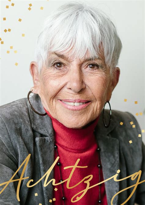 Foto Einladungskarte 80 Geburtstag Konfetti Send A Smile
