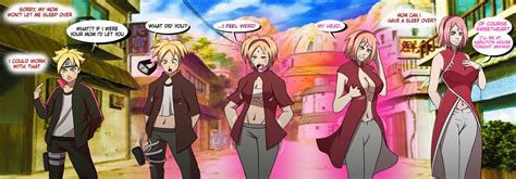 Tg Transformation Boruto To Sakura By Fortcartof02 On Deviantart