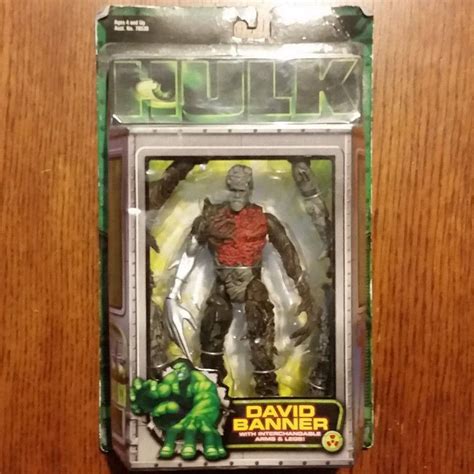Hulk David Banner Toy Biz 2003 Action Figure The Hulk Movie Brand New