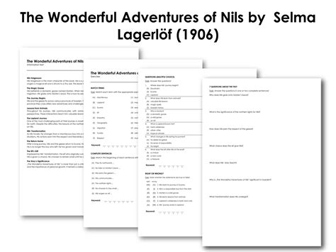 The Wonderful Adventures Of Nils By Selma Lagerlöf 1906 Made By