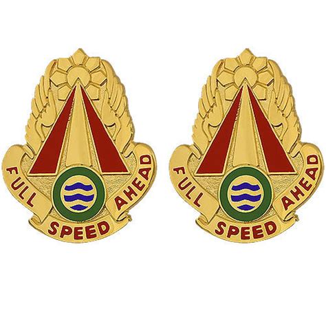 71st Transportation Battalion Unit Crest Usamm