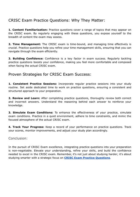 Ppt Crisc Exam Excellence Elevate Your Preparation With Proven Practice Questions Powerpoint