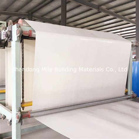 Pvc Polyvinyl Chloride Polymer Waterproof Membrane For Roof High