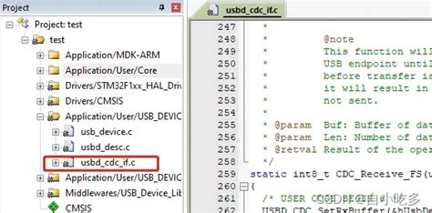 Stm32cubemx学习笔记 Usb接口使用（cdc虚拟串口）stm32 Usb虚拟串口 Csdn博客