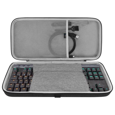 Geekria Hard Shell TKL Keyboard Case For 80 87 Key Mechanical Gaming Keyboards Compatible With