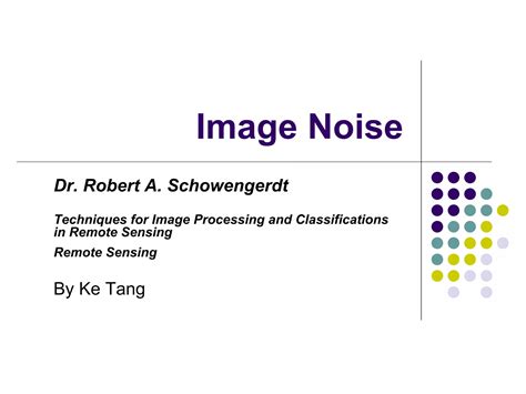 Types Of Noise Pdf Technology And Computing