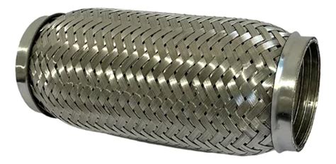 Malha Flexível Inox 304 P Escapamento 25 Polegadas 635mm Parcelamento Sem Juros