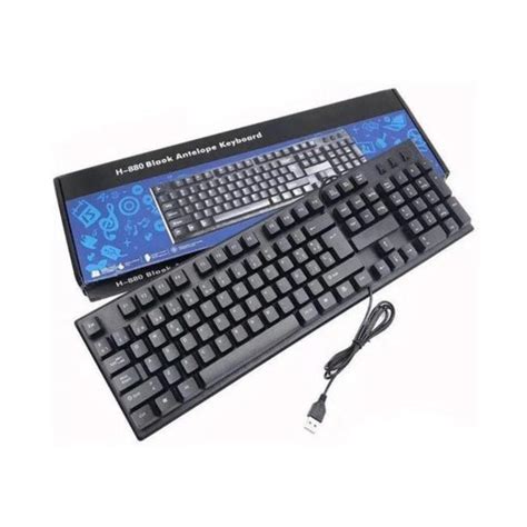Brand New Hp Black Antelope Wired Keyboard Kite Computers