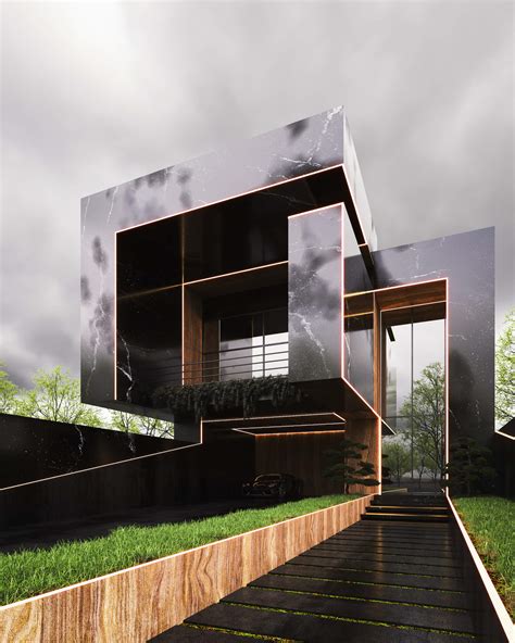 Интересные и очень необычные проекты домов от студии Милада Эштияги Часть 1 Woodfocus