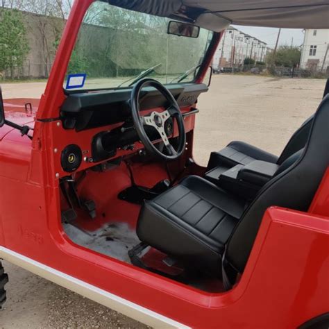 1983 Jeep Cj7 Inline 6 Engine 5 Speed 4x4 Annex Houston