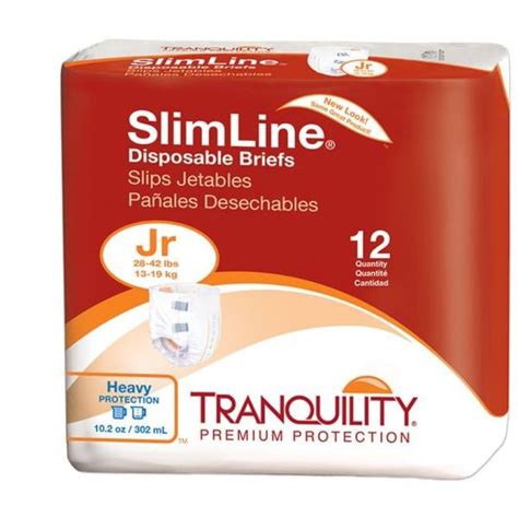 Tranquility Slimline Original Disposable Briefs Homepro Medical Supplies