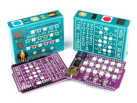 Binary Clock Shield For Arduino Nixie Tester