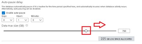 Azure Servless Sql Upgrade Storage Size Later Microsoft Qanda