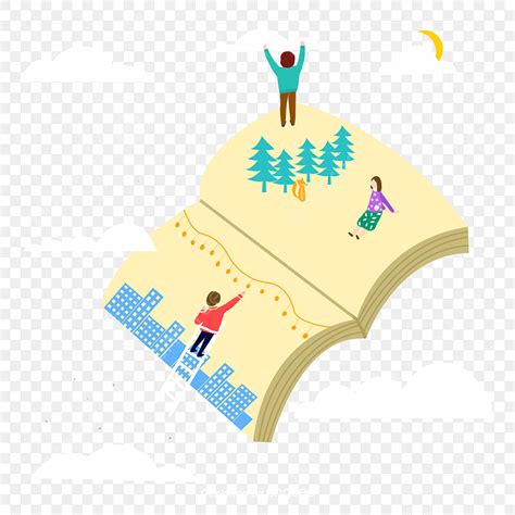 책 일러스트 동화 세계 책 세계 꿈 Png 일러스트 및 Psd 이미지 무료 다운로드 Pngtree