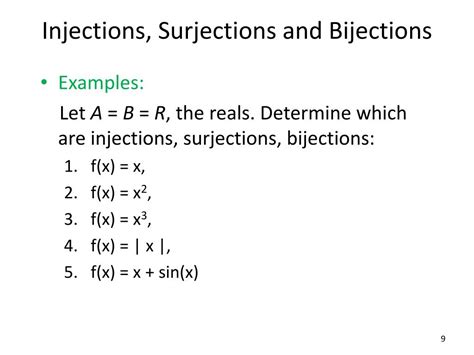 ppt 2 1 sets 2 2 set operations 2 3 functions functions injections