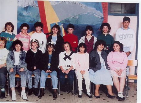 Photo De Classe Collège De Meythet 3ème A 1986 De 1986 Collège