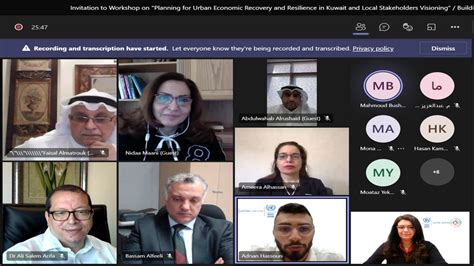 Urban Economic Resilience And Recovery In Kuwait United Nations
