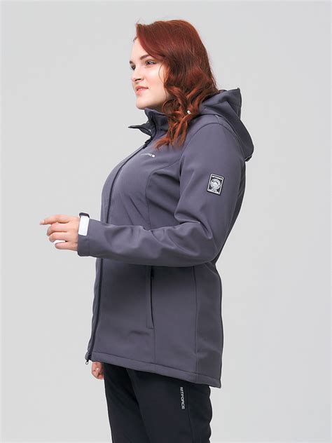 Купить оптом женскую осеннюю весеннюю ветровку из ткани softshell ...