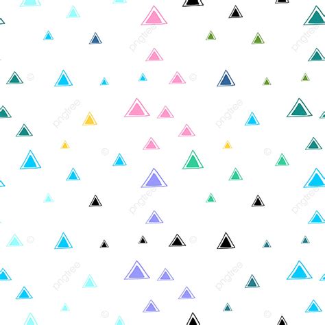 Seamless Hand Drawing Cute Triangle Pattern Triangle Seamless Cute
