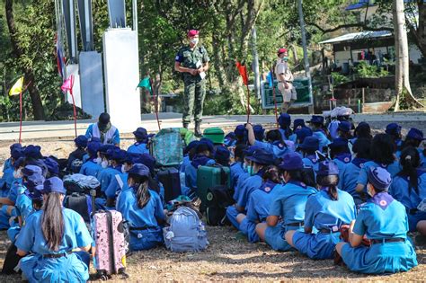 กิจกรรมการอยู่ค่ โรงเรียนกองทัพบกอุปถัมภ์ค่ายนารายณ์ศึกษา