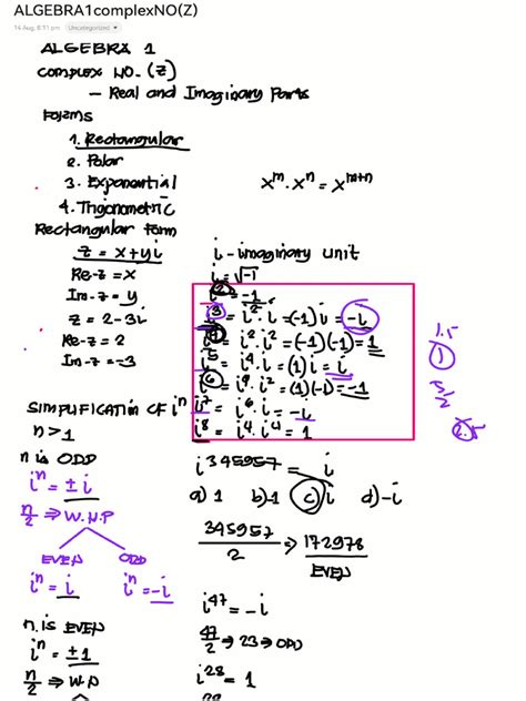 Algebra Intro Pdf