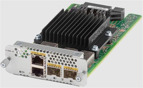 Cisco C Nim 2t Network Switch Module Gigabit Ethernet