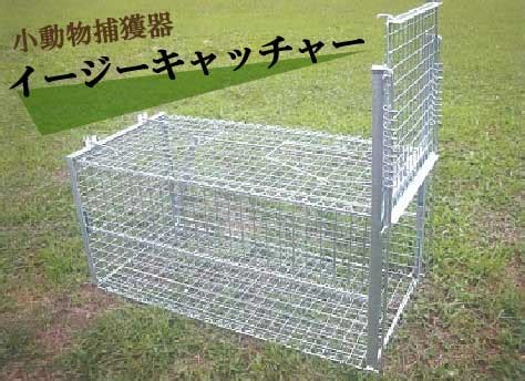 楽天市場 小動物捕獲器 イージーキャッチャー rk10 害獣駆除 ヌートリア アライグマ アナグマ ハクビシン 野猫ハーティエクスプレス