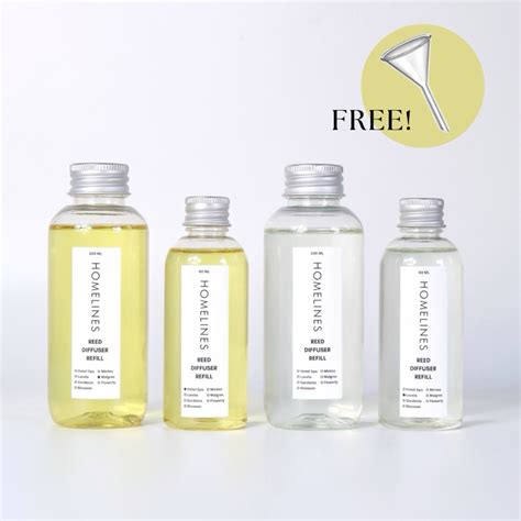 Jual Refill Reed Diffuser Homelines 100250500ml Pewangi Ruangan