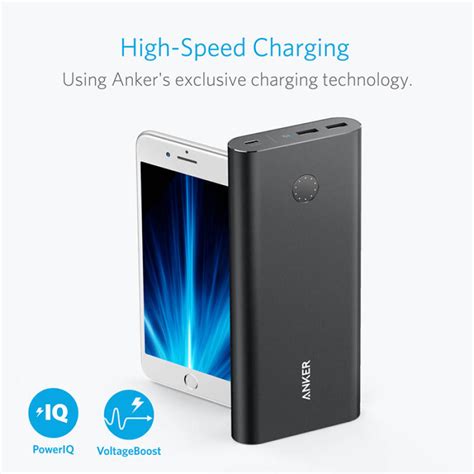 แบตสำรอง Anker PowerCore+ 26800 PD Power Bank
