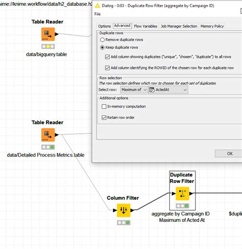 How To Find Min Max In A Column Knime Analytics Platform Knime