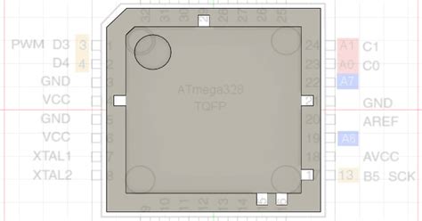 Atmel ATMega MCU Flash Adapter For ATMega ATMega By Boby Download Free STL Model