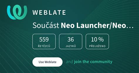 Neo Launcher Neo Launcher Czech Hosted Weblate