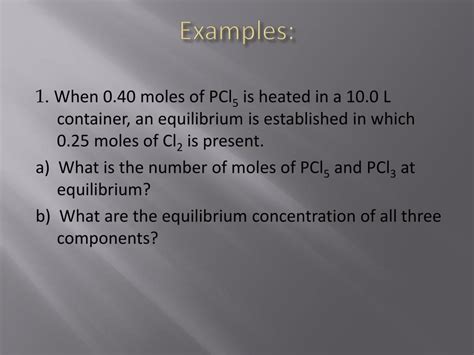 Ppt Calculation Of Concentrations At Equilibrium Powerpoint Presentation Id