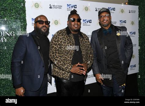 New York Usa 27th Jan 2025 L R J Boogi Keyon Harrold And