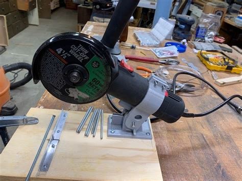 Angle Grinder Chop Saw With Return Spring 3dprinting 3dthursday
