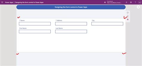 Form Design Power Apps