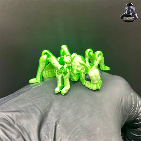 Free Other Stl Download Tiny Grasshopper Articulated No Supportsby Endk7