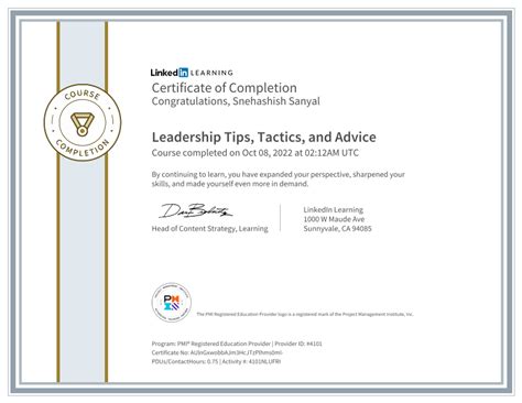 Snehashish Sanyal On Linkedin Certificate Of Completion