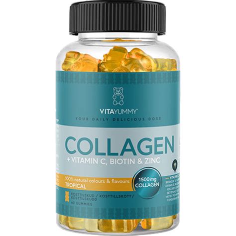 Køb Vitayummy Collagen Tropical 60 Stk Mecindo