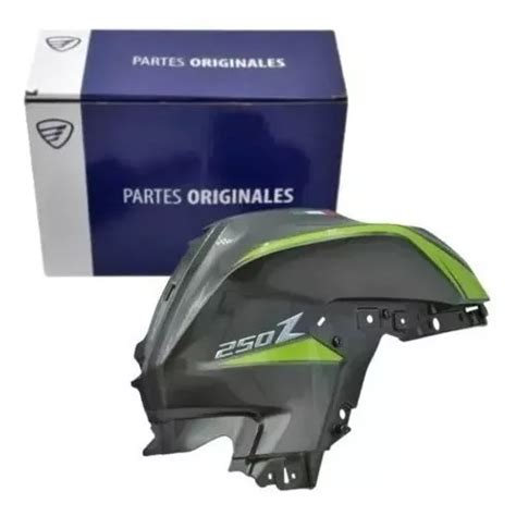Cubierta Tanque Derecha Gris Grafito 250z Italika F13012014 Envío gratis