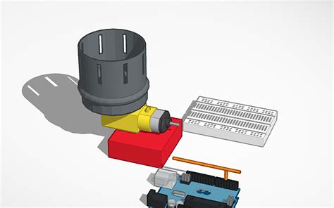3d Design Circuito En 3d Tinkercad