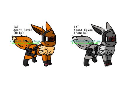 Iat Agent Eevee Final By Straycat Terry On Deviantart