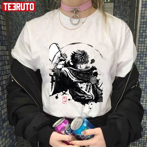 Ichigo Alternate Shinigami Bleach Unisex T Shirt Teeruto