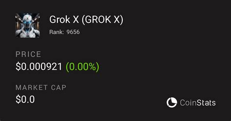 Grok X Token Price Charts And Market Insights Your Crypto Hub Grok X Token Price Charts And Market Insights Your Crypto Hub