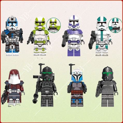 Jesse Gray Legionnaire Assemble Block Minifigures Star Wars Arquitetura